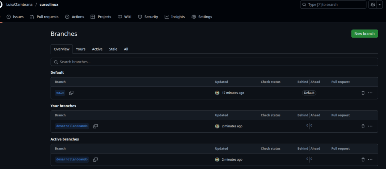 Git y Github – Control de versiones paso a paso – Luis Zambrana